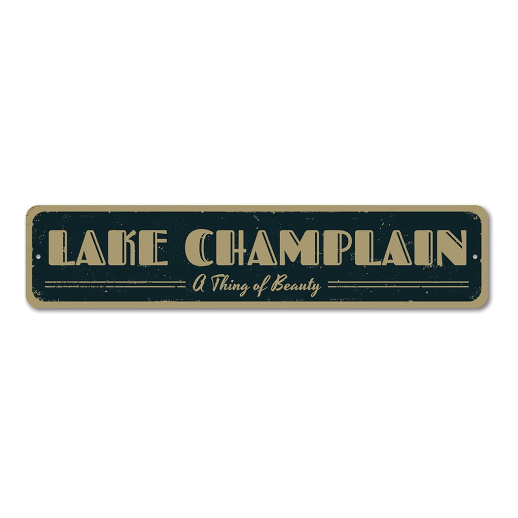 Lake Sign, Thing of Beauty Sign, Custom Lake Name Sign, Lake House Sign ...