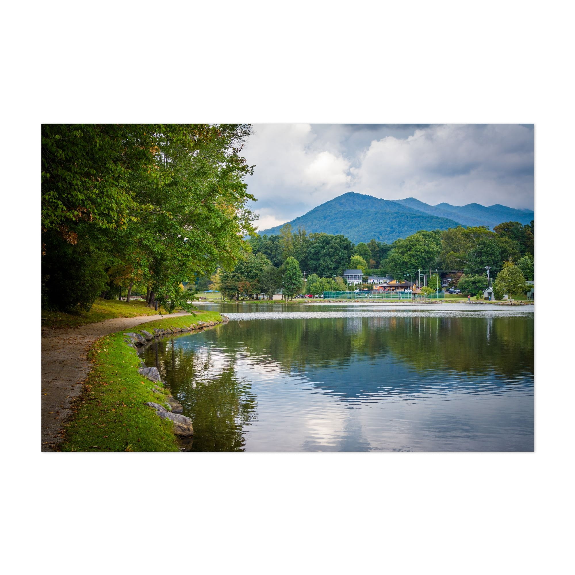 Lake Tomahawk 02 - Asheville North Carolina Photography Unframed Wall ...