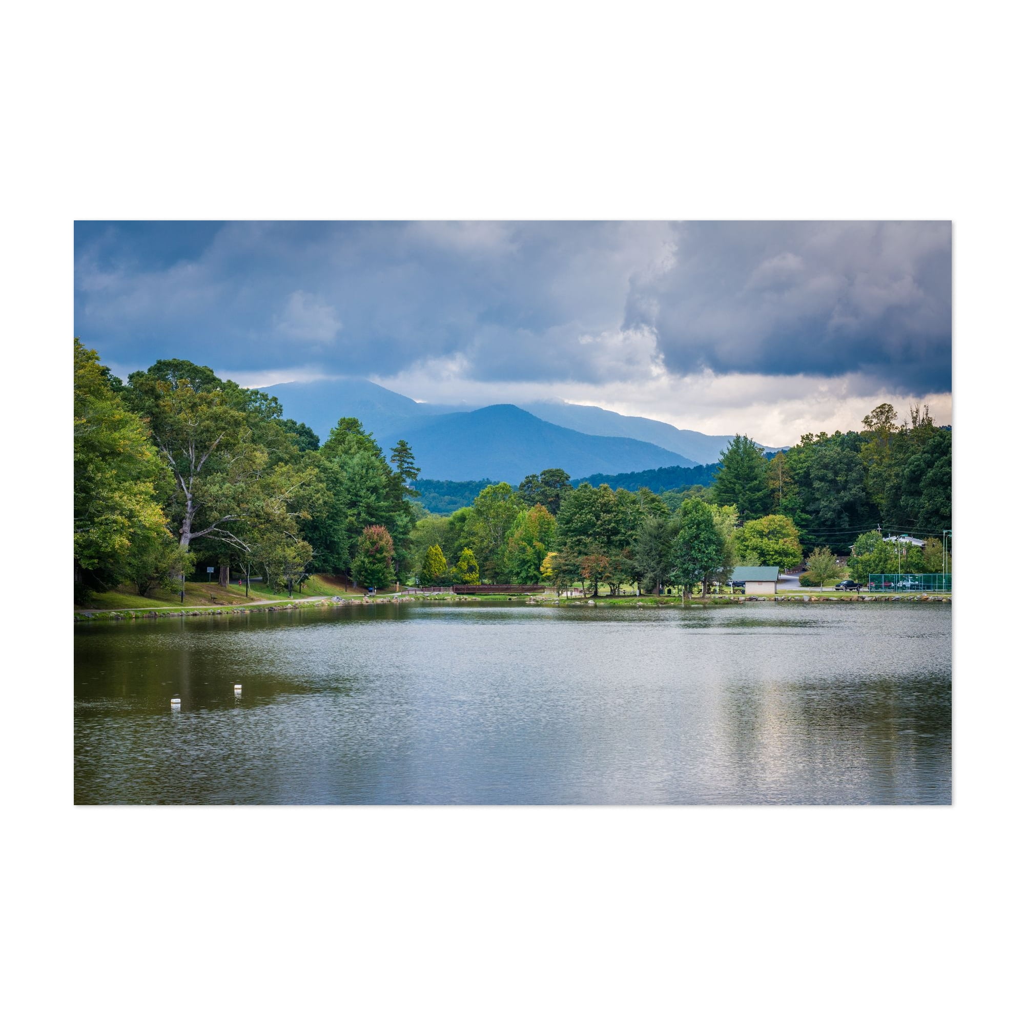 Lake Tomahawk - Asheville North Carolina Photography Unframed Wall Art ...
