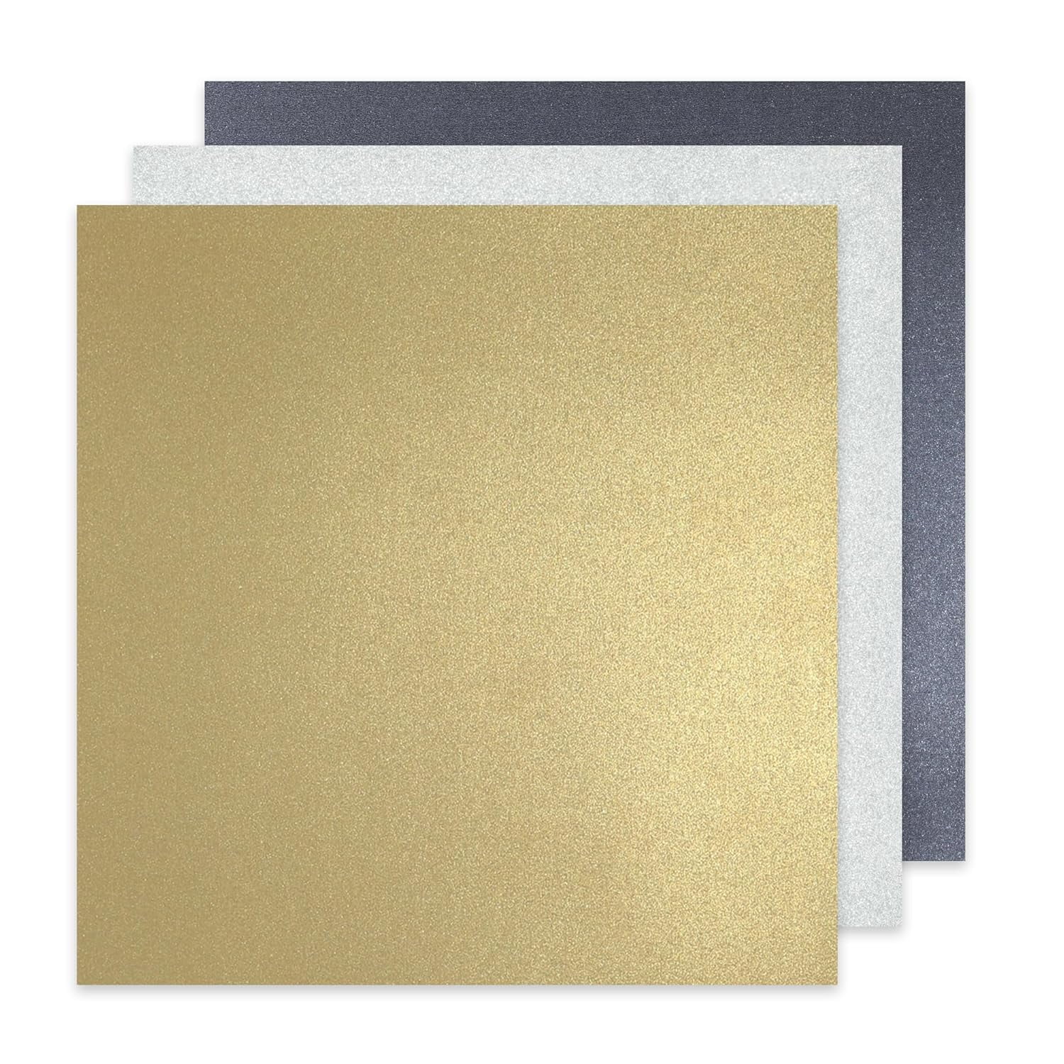 Lakeer 12x12 Inch Glitter Color Paper180 GSM Pack of 30 Sheets 3 ...