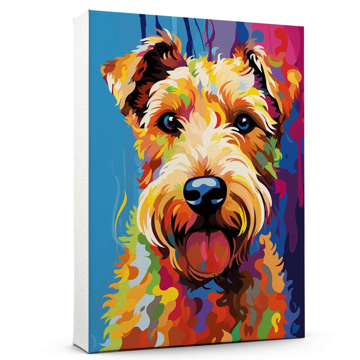 Lakeland Terrier Watercolor Dog Art Print Poster, Wall art Painting ...