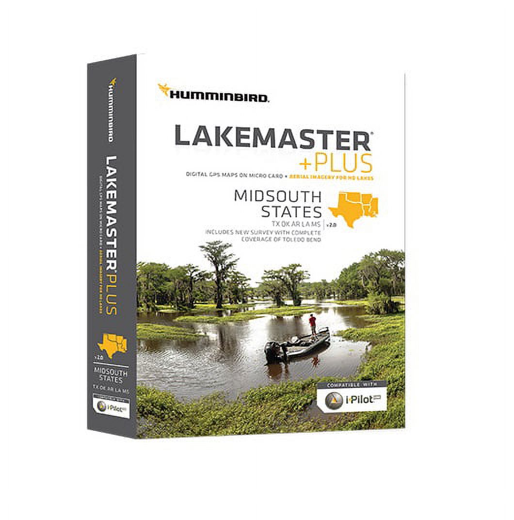 Lakemaster Maps, Mid-South - Walmart.com