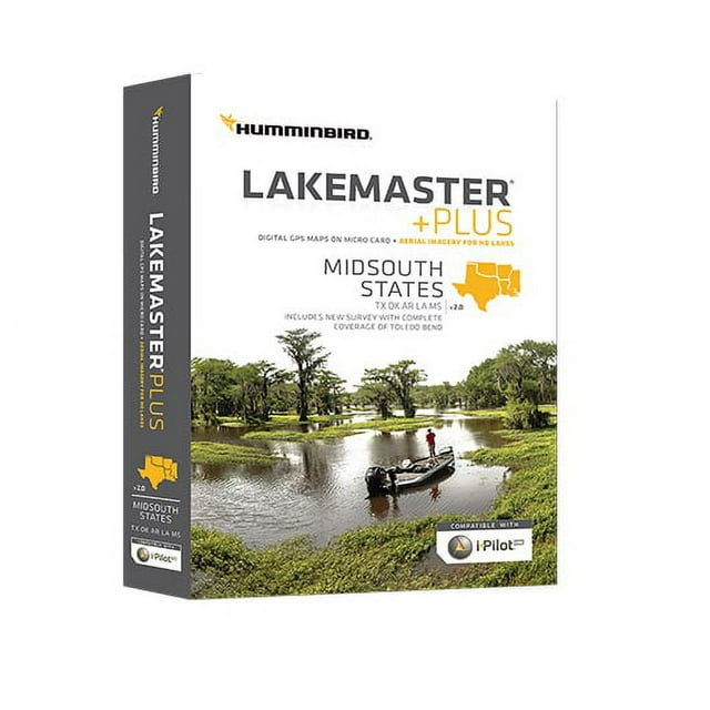 Lakemaster Maps, Mid-South - Walmart.com