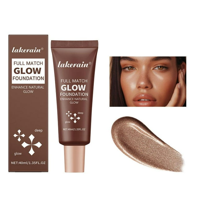 Lakerain Glow Foundation/ Contortion/ Liquid Highlight Natural Concealer Lasts T2X7 - Walmart.com