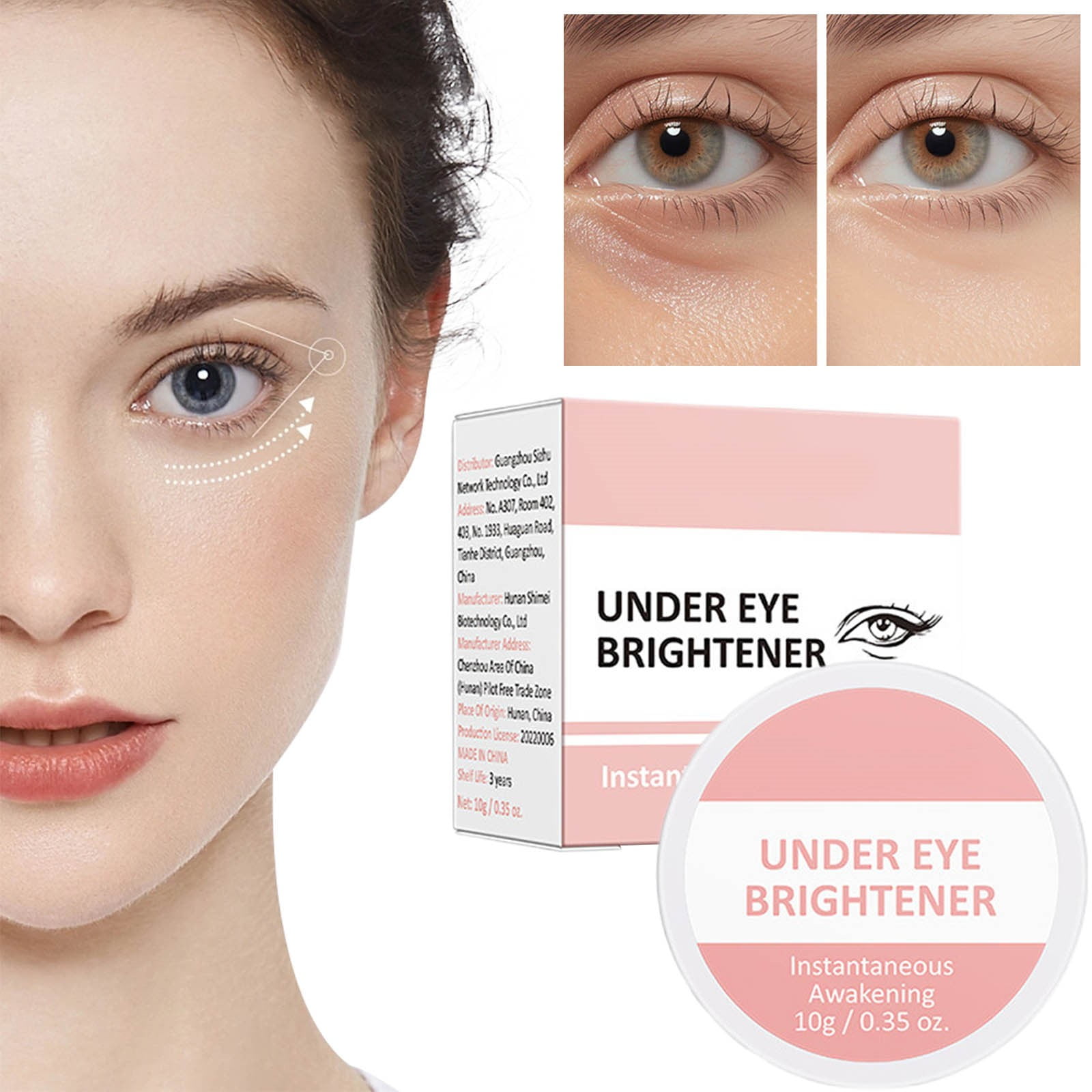 Lakerain Shea Butter Eye Cream Brightening Balm - Nourishes The Skin ...