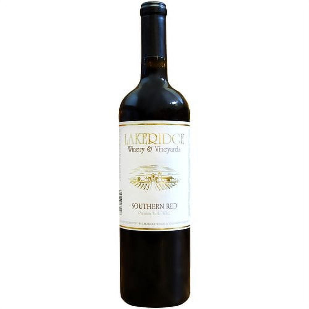 Lakeridge Winery & Vineyards Southern Red Premium Table Wine, 750 mL ...