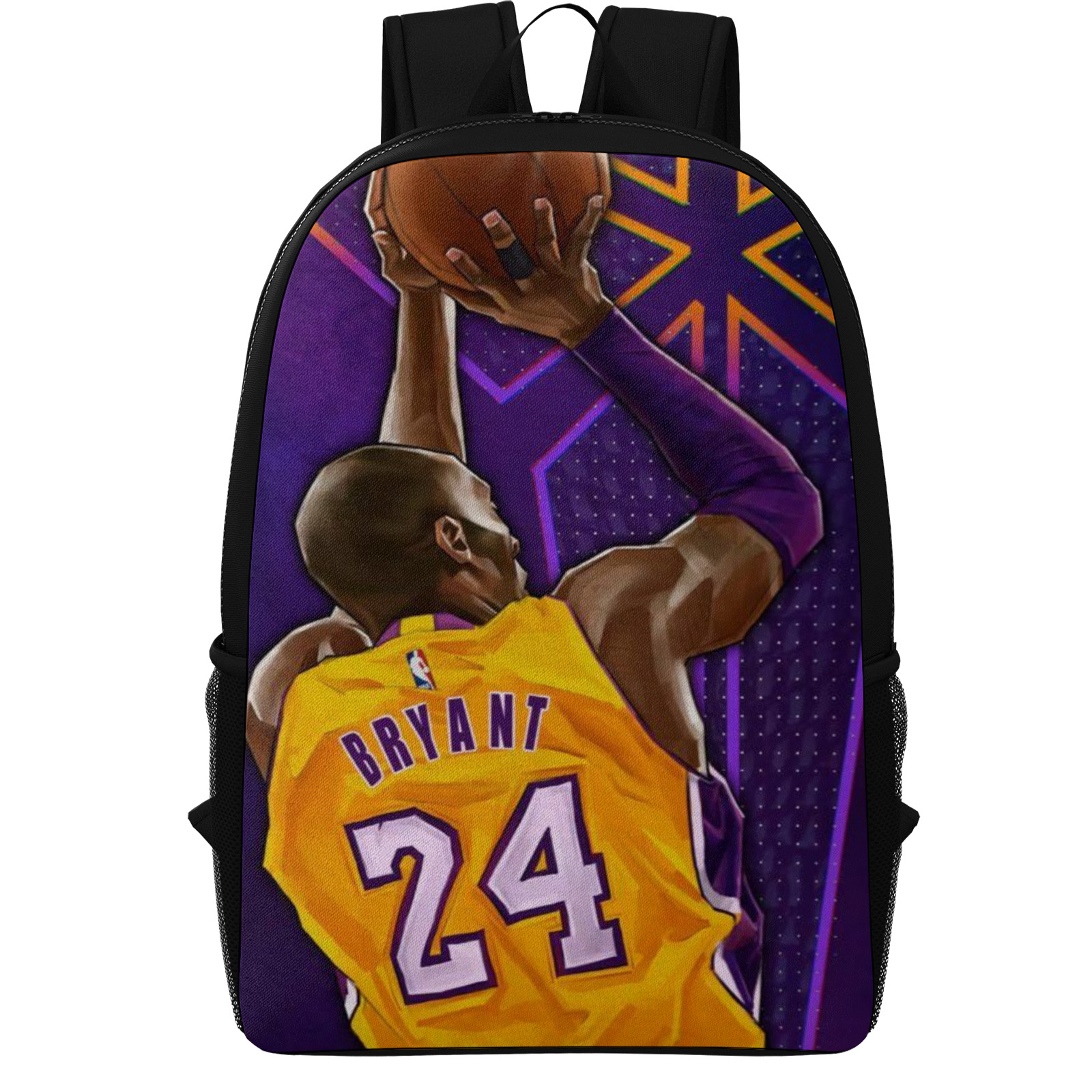 Lakers Superstar Kobe Bryant's Handsome Shooting Cartoon Style Backpack ...