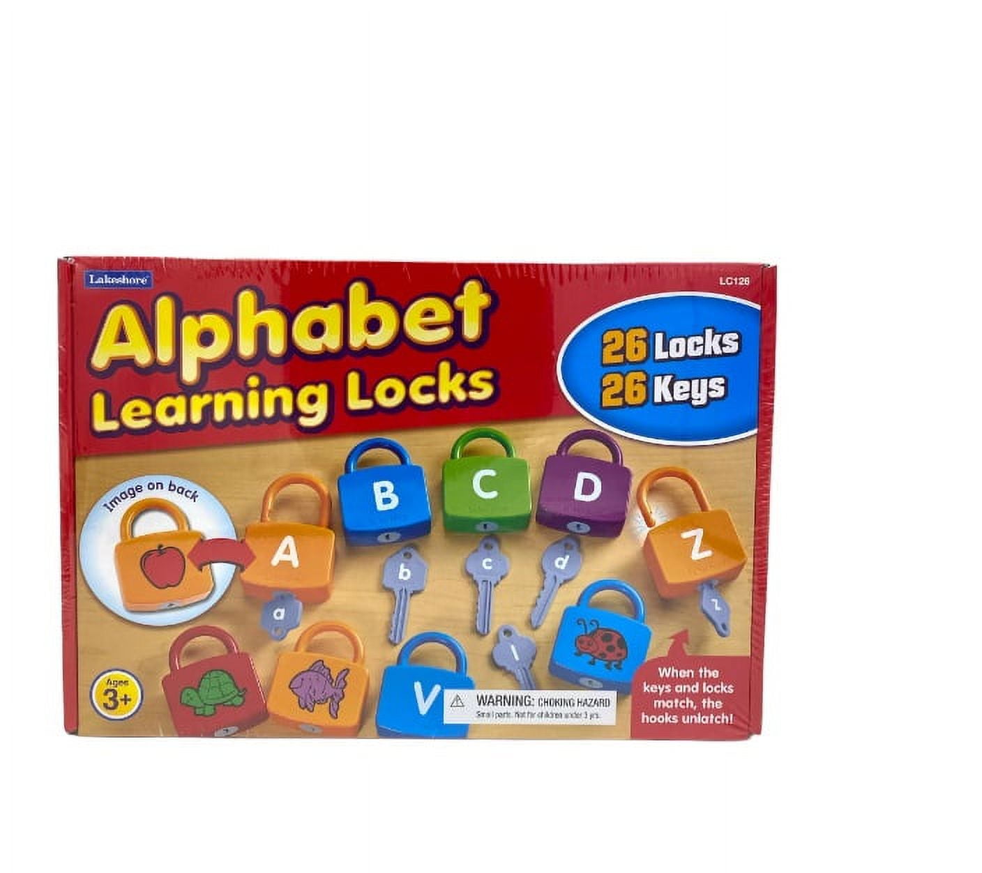 Lakeshore Alphabet Learning Locks (26 Locks and 26 Keys Pack) - Walmart.com