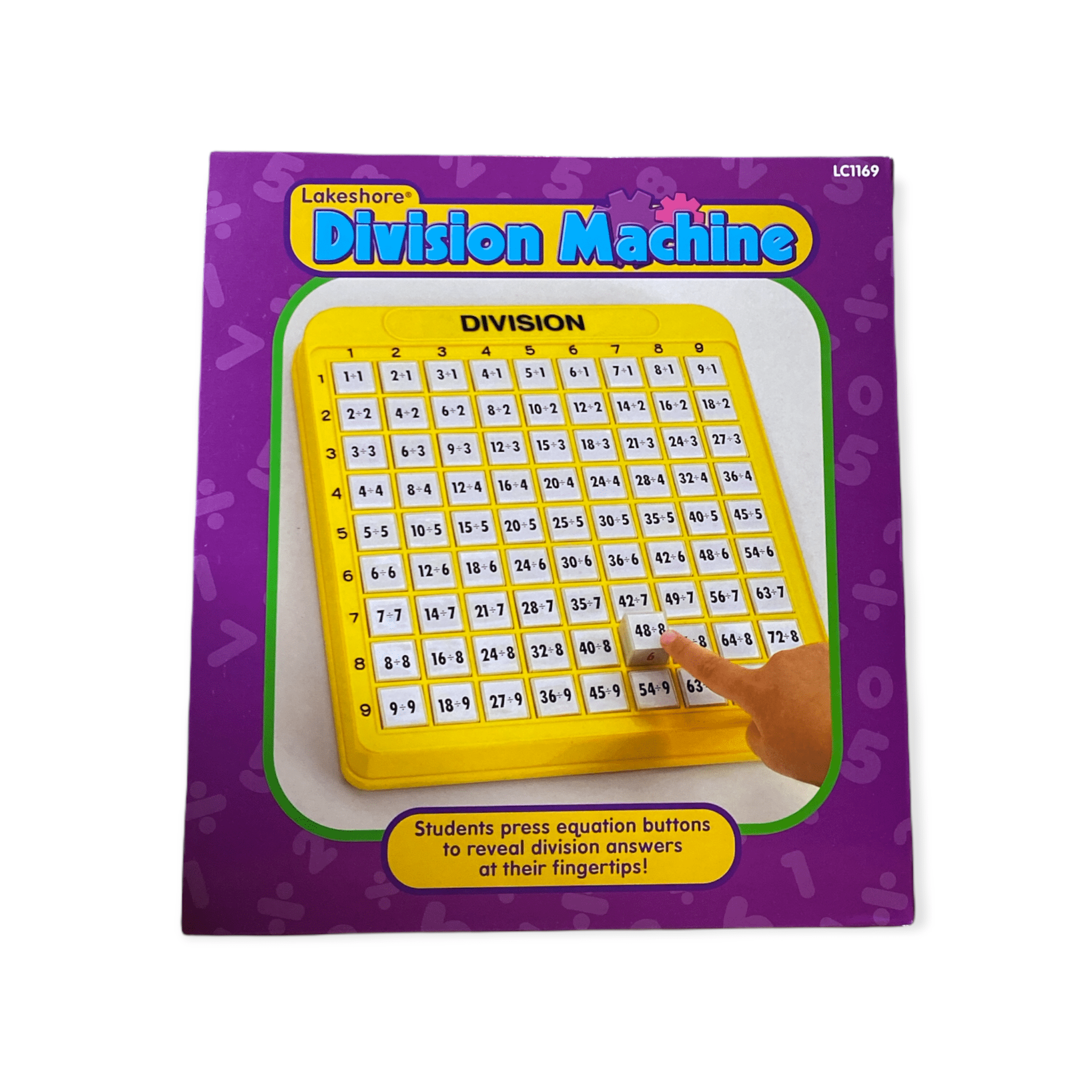 Lakeshore Division Machine- Interactive Math Learning Toy for Preschool ...
