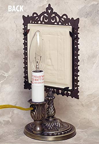 Lakeshore Sunset Porcelain Lithophane Victorian Accent Lamp - Walmart.com