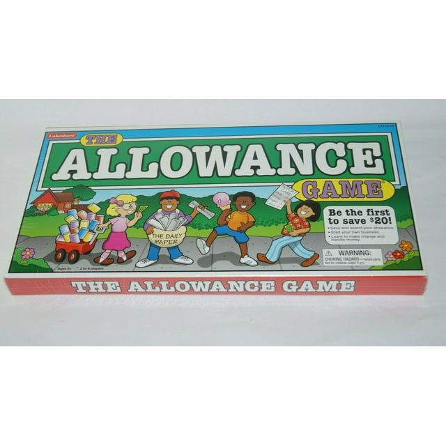Lakeshore Family Kids The Allowance Game - Fast-Paced Children's Board ...