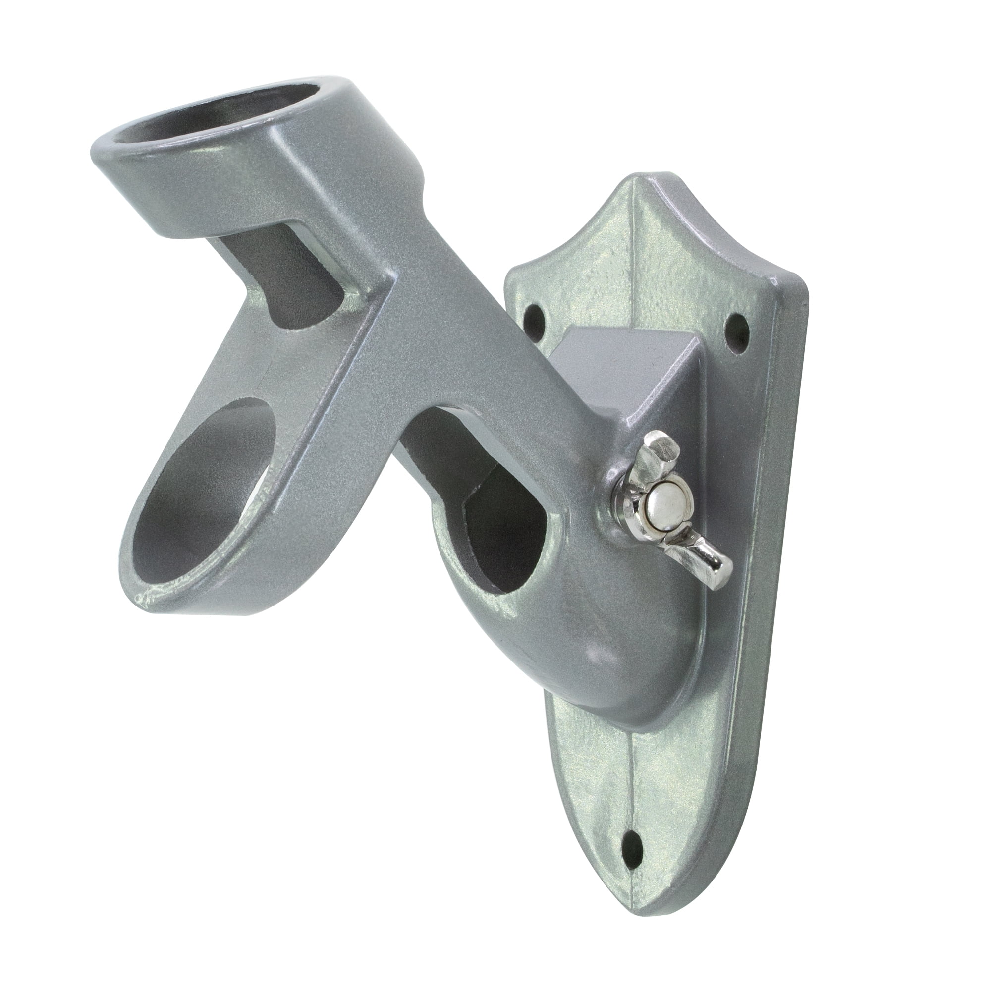 Lakeshore Trade 2 Position Aluminum Flagpole Bracket-For 1 inch ...