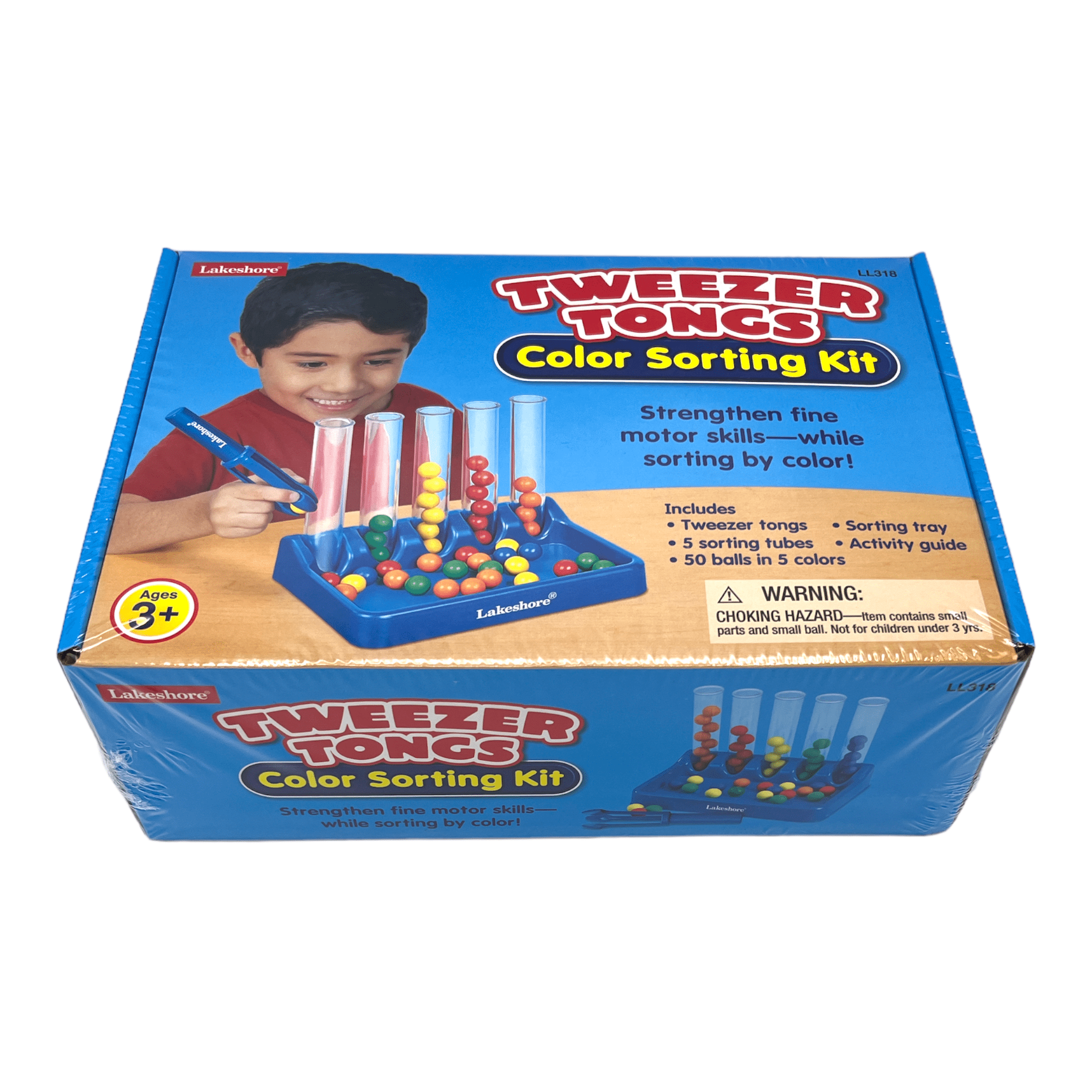 Lakeshore Tweezer Tongs Color Sorting Kit - Walmart.com