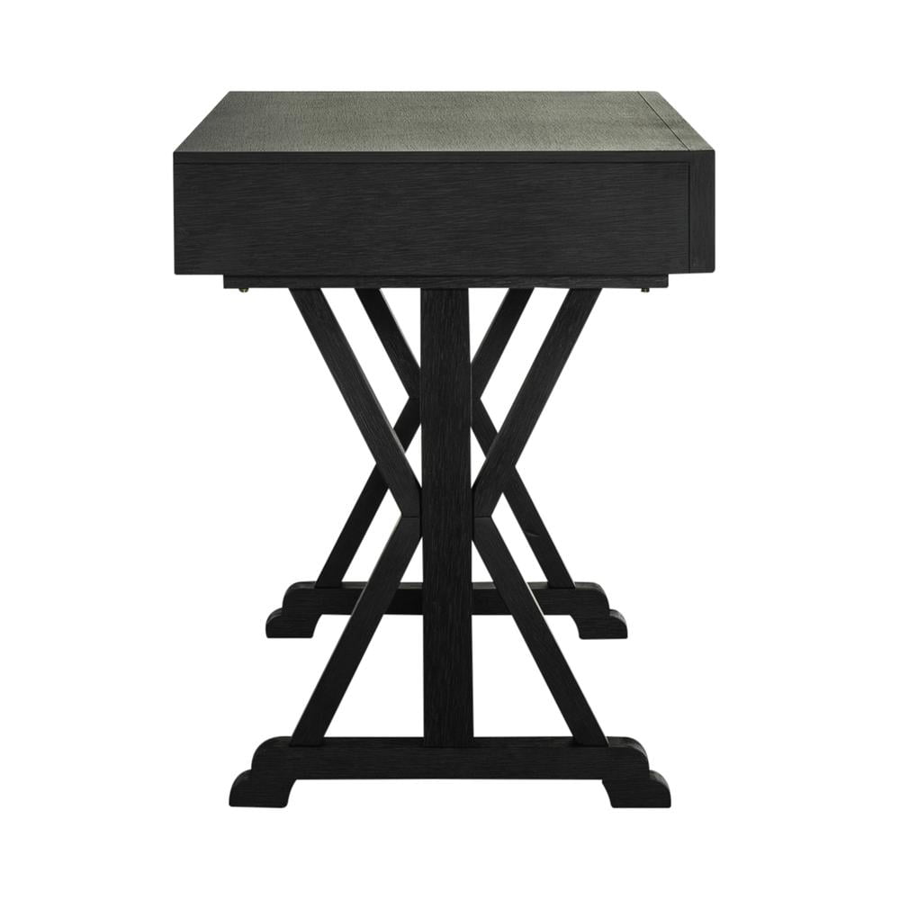 Lakeshore Writing Desk- Black - Walmart.com