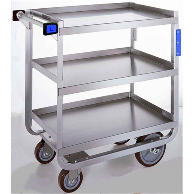 Lakeside HD Utility Cart - Stainless Steel - 3-Shelves - 700 lb ...