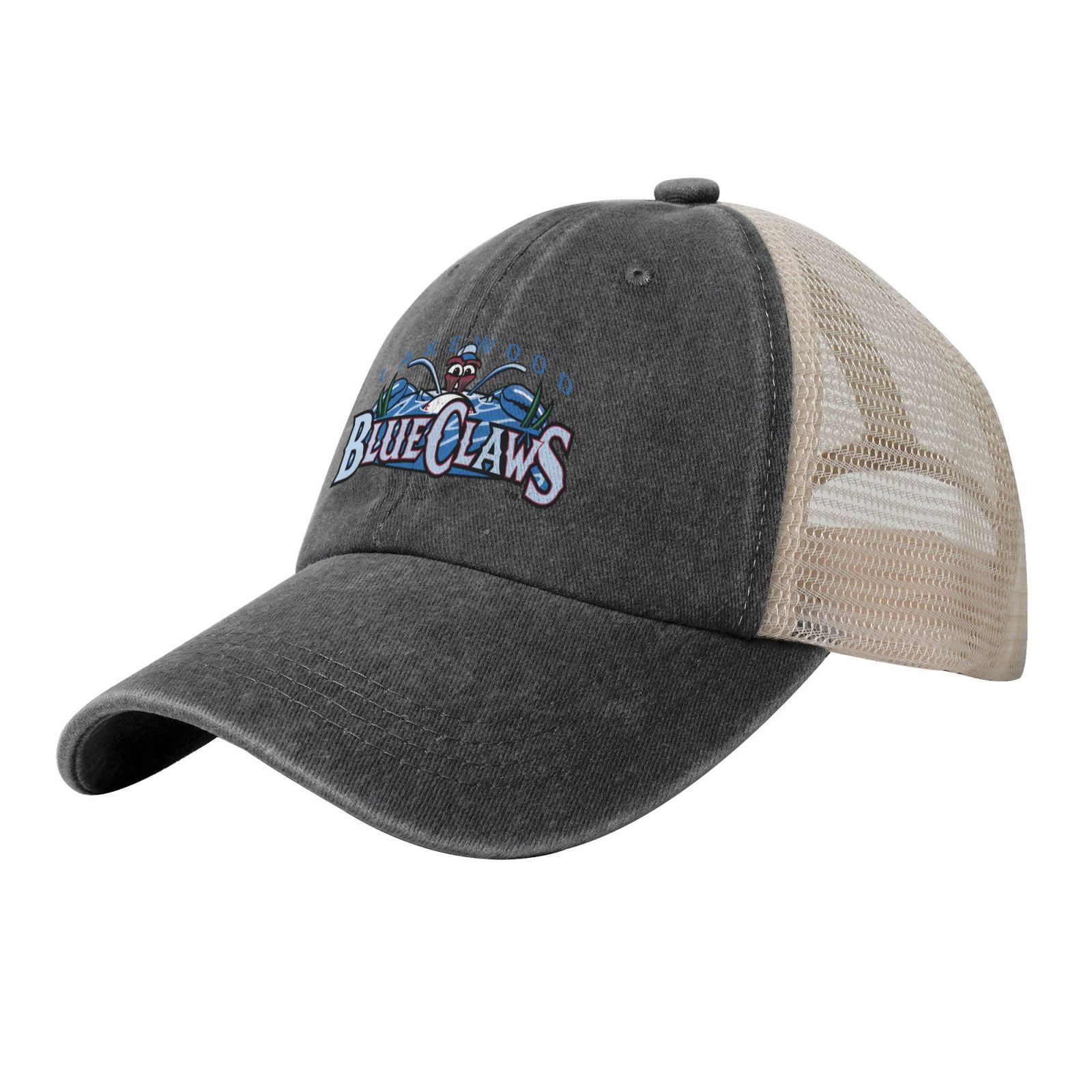 Lakewood Blueclaws Hat Adjustable Athletic Vintage Washed Distressed ...