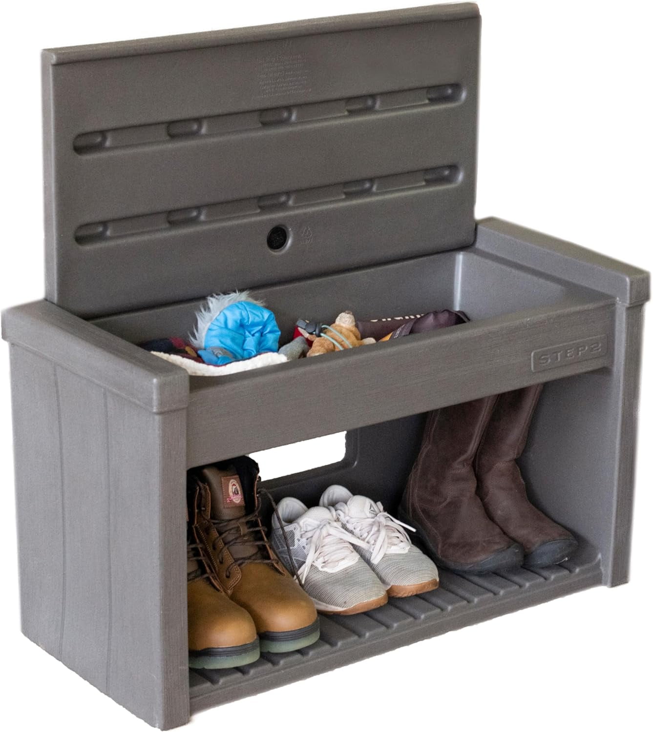 Lakewood Boot Bench, Functional Entryway Rack, Shoe Organizer Utility ...