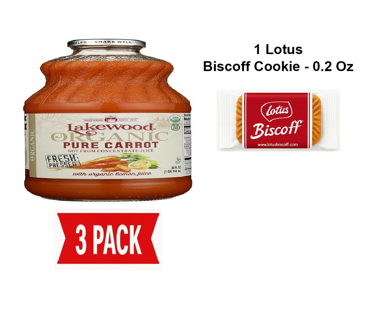 Lakewood Organic Fresh Pressed Pure Carrot -- (1 X 32 Fl Oz) - Pack Of ...