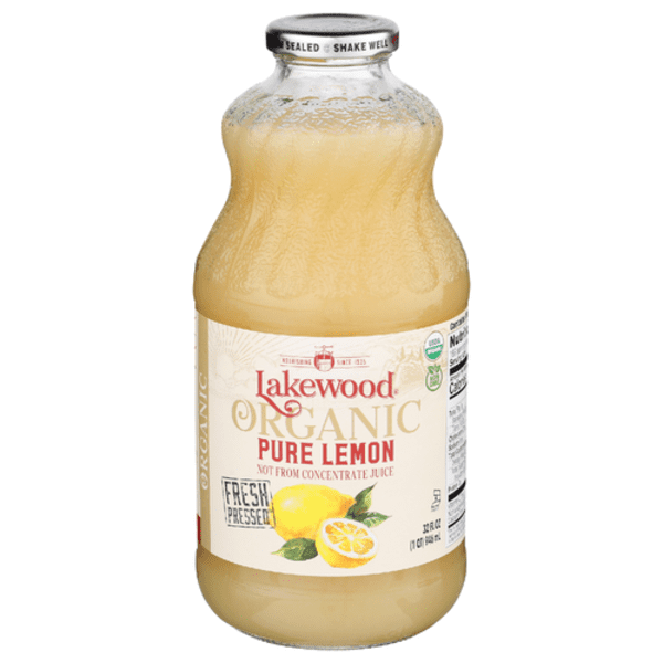 Lakewood Organic Pure Lemon Juice 32 fl oz - Pack of 2 - Walmart.com