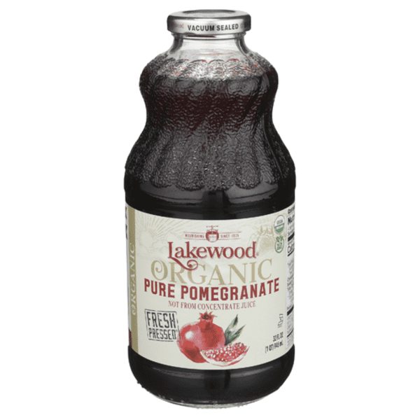 Lakewood Organic Pure Pomegranate Juice 32 fl oz - Pack of 2 - Walmart.com