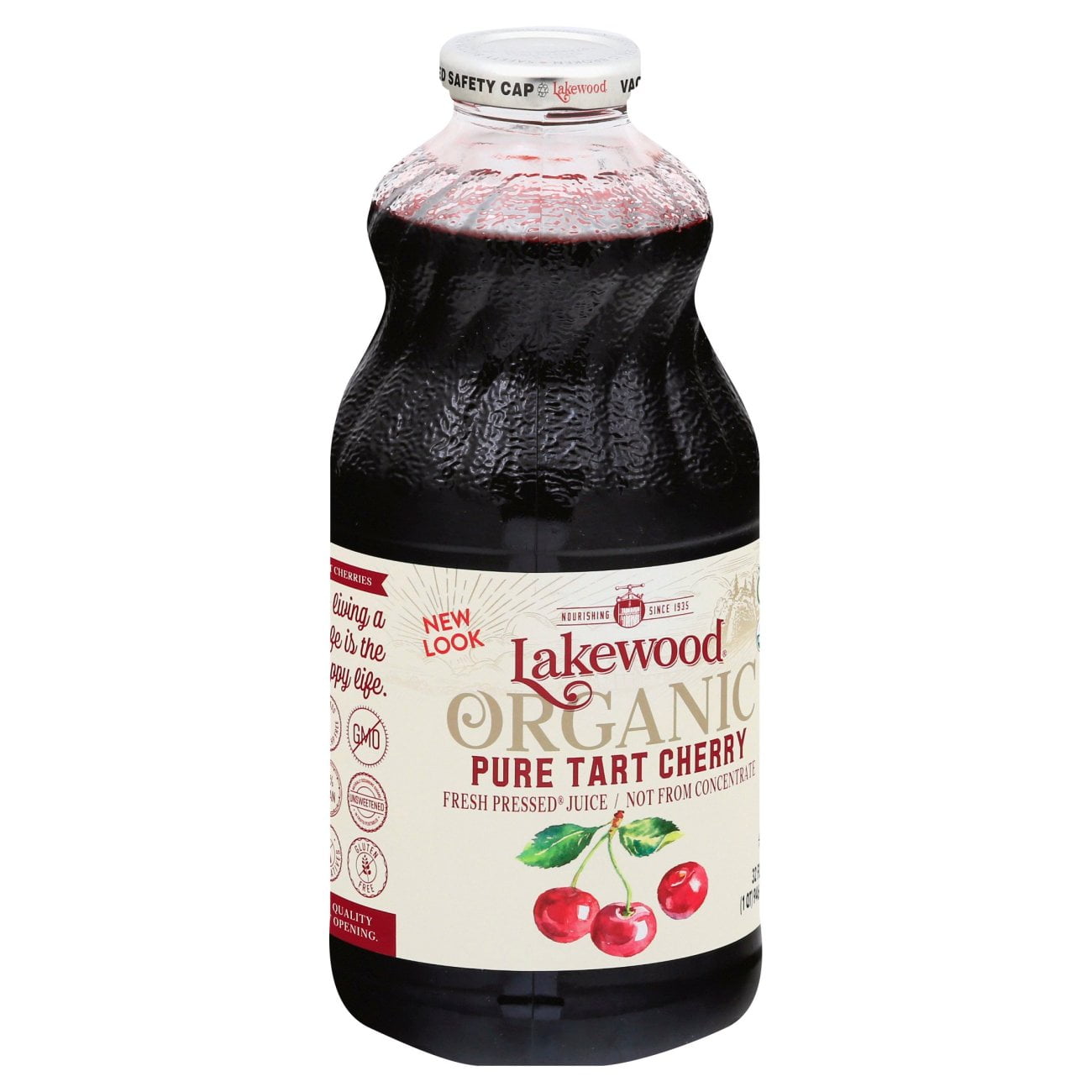 Lakewood Organic Pure Tart Cherry Juice - 32 oz - Walmart.com
