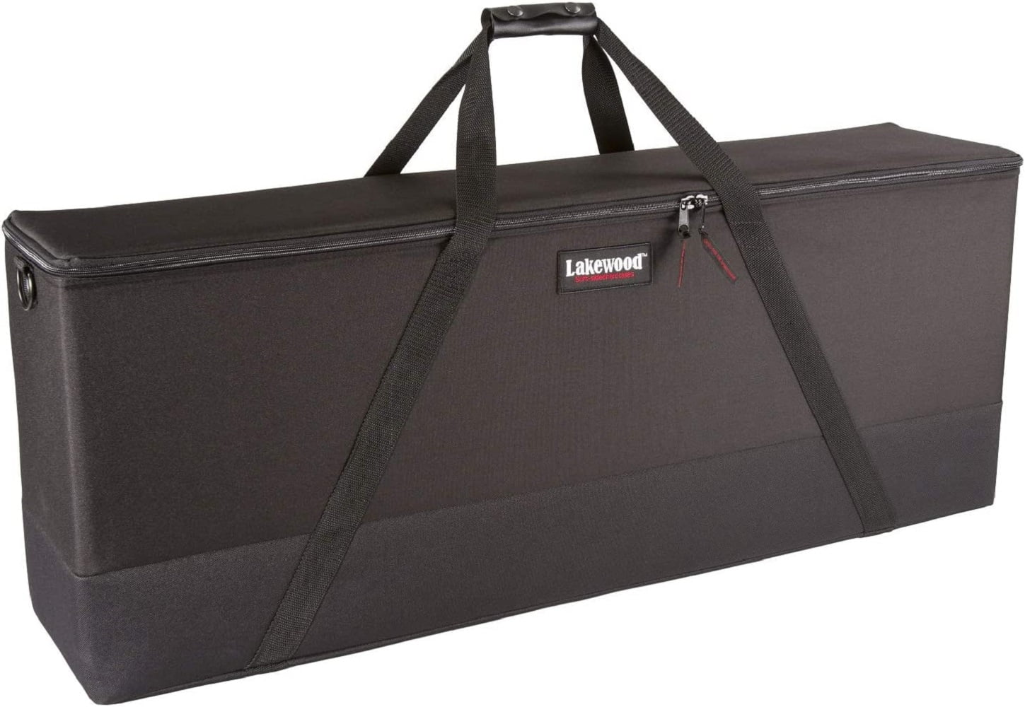 Lakewood Soft-Sided Hard Archery 46" Double Bow Case W Wheels - Black ...