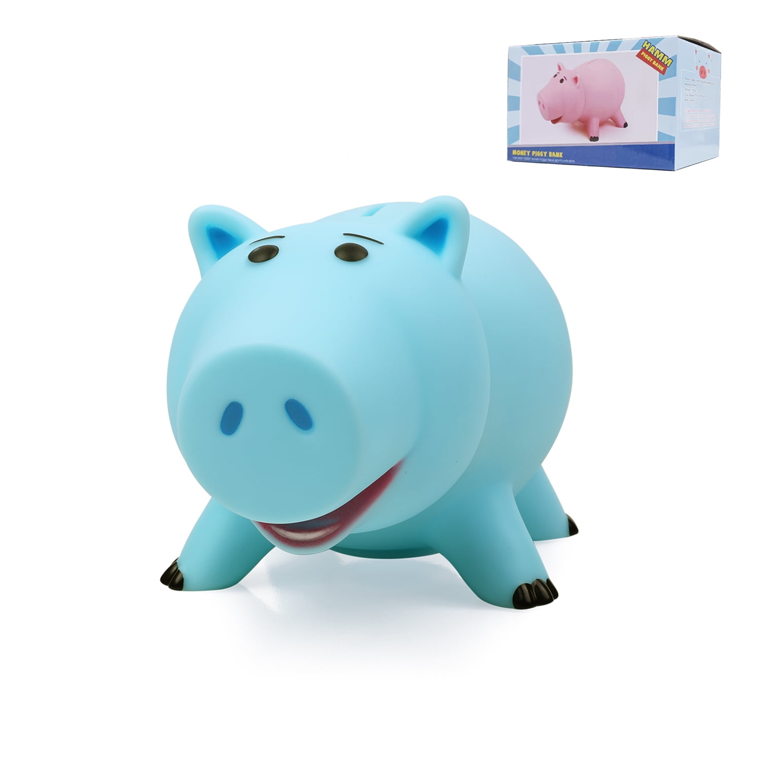Lakihair Toy Story Hamm Toy Piggy Bank for Boys Unbreakable Kids Piggy ...
