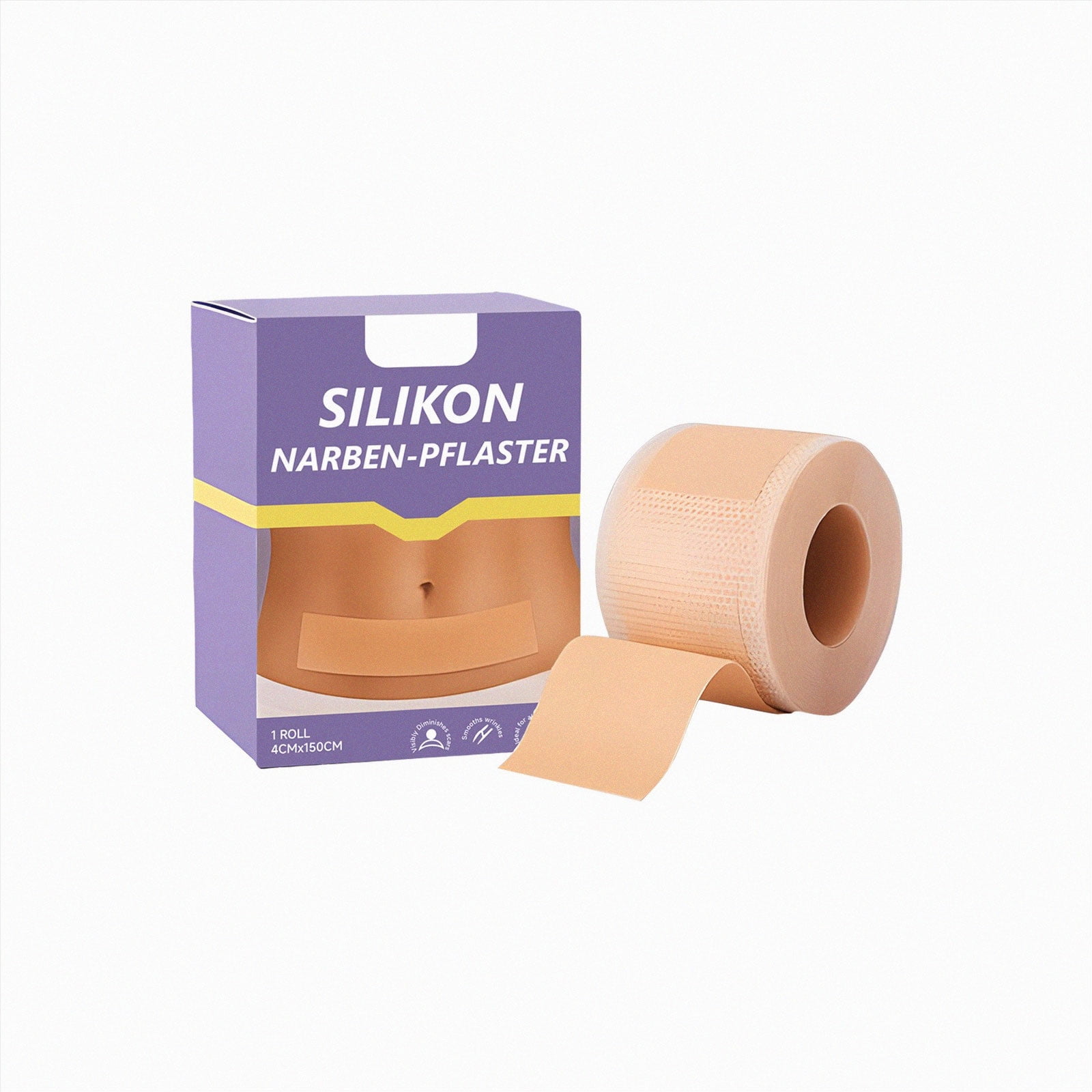 Lakker 1Pack Silicone Scar Sheets, Silicone Scar Tape(4 x 150CM), Scar ...