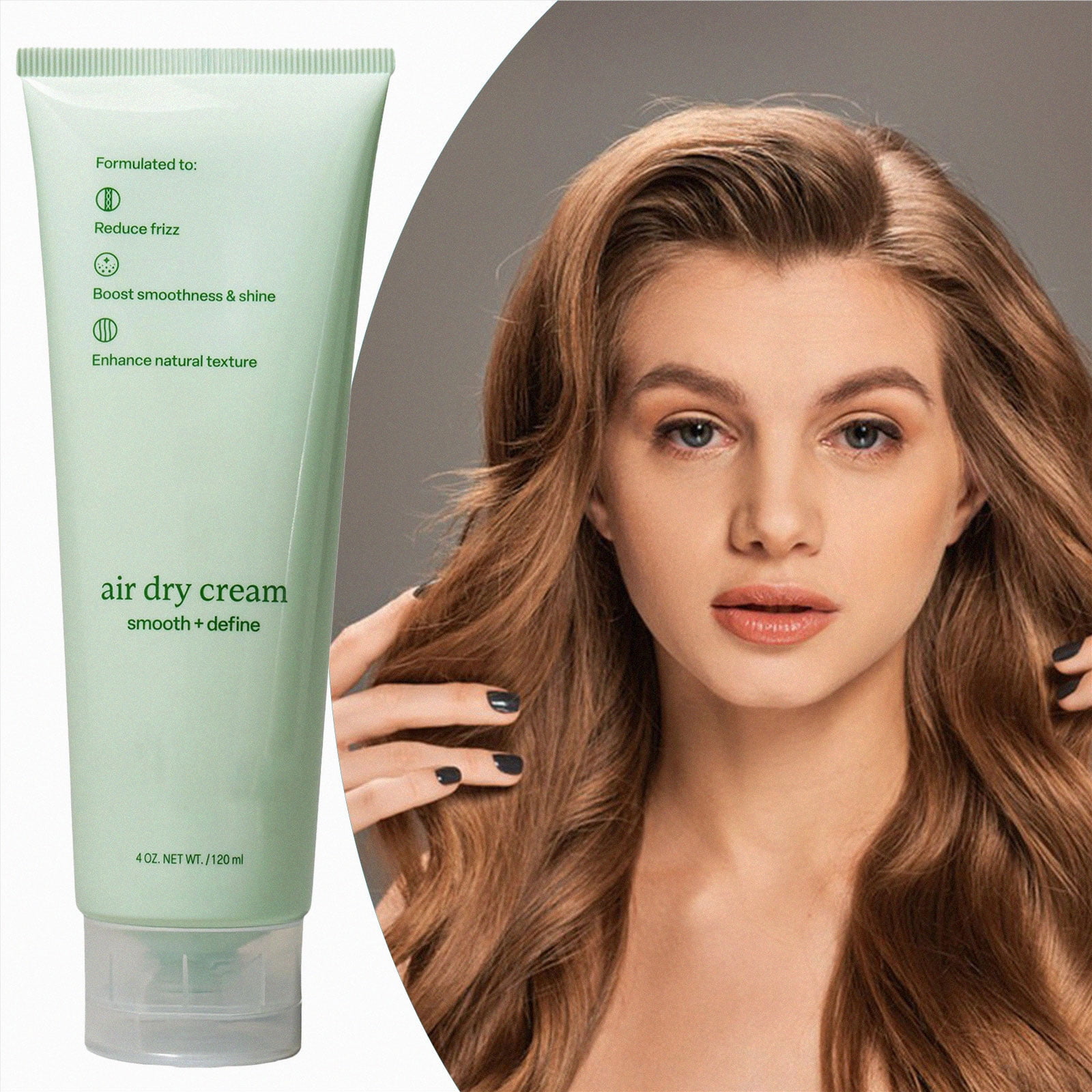 Lakker 4Pcs Air Dry Styling Cream for Natural Hair Texture – Frizz ...