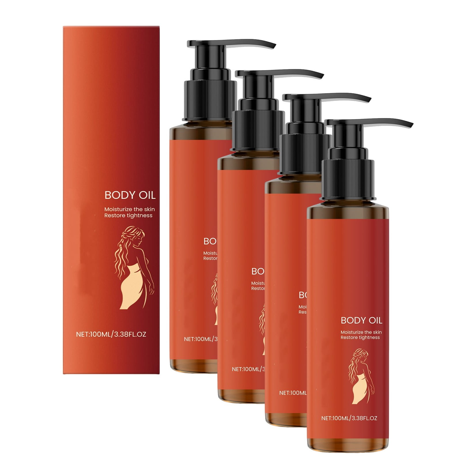 Lakker Body Fir-ming Oil With Natural Oils,Hydrating & Tightening Skin ...