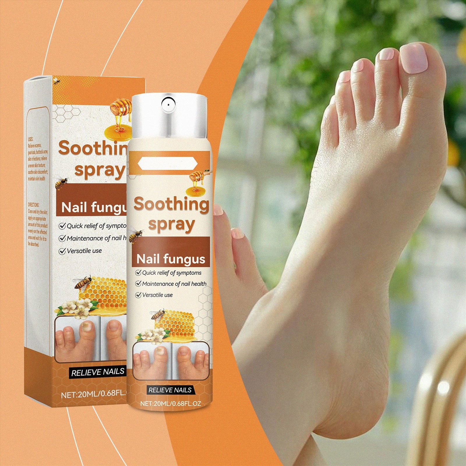 Lakker Nail Spray – Soothing Nail Care Spray, Extra Strength Repair ...