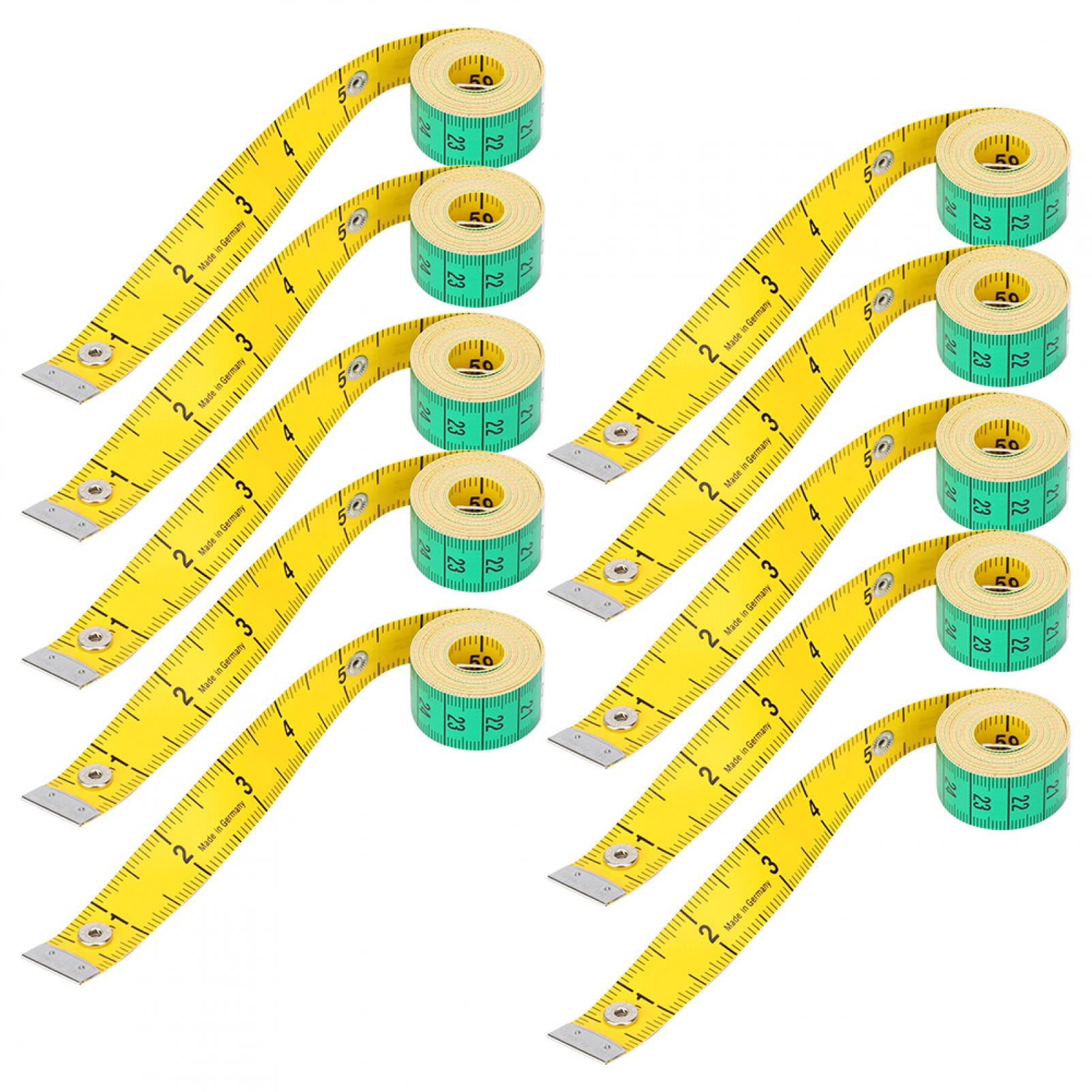 Laklulu 10 Pcs Measure Tape Measuring Tool Bust Waist Circumference ...