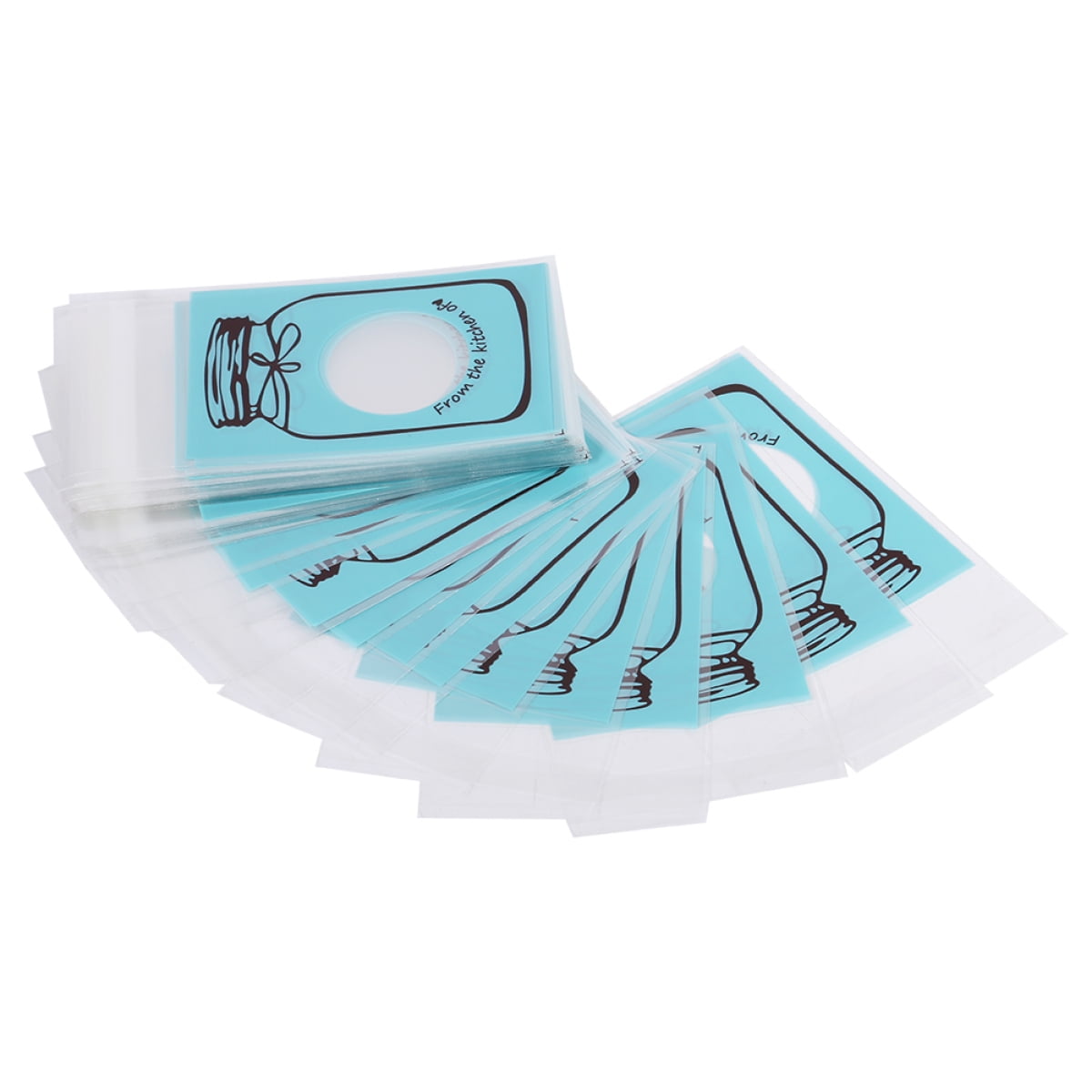 Laklulu 100pcs/Pack Lovely Plastic Candy Biscuit Cookies Packaging Bag ...