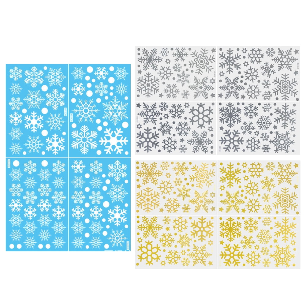 Laklulu Christmas Snowflake Window Sticker, For Window Mirror ...