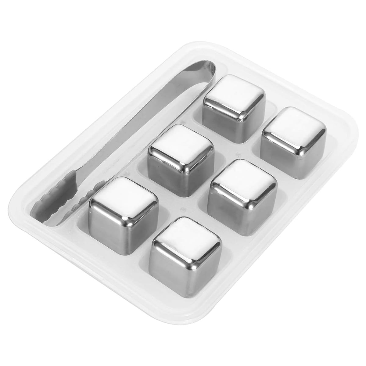 Laklulu Ice Cubes Whiskey Stones – Reusable Stainless Steel Whiskey ...