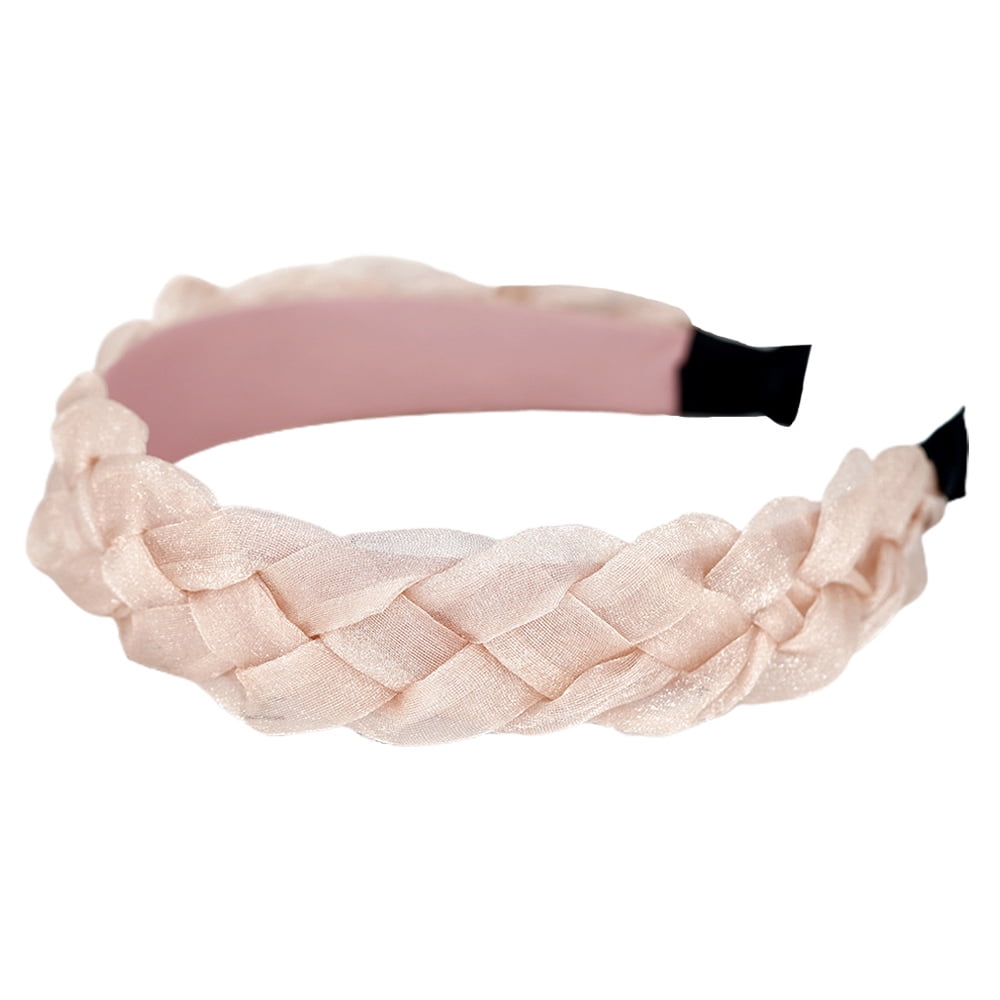 Laklulu Net yarn flower twist high cranial top hair hoop Retro dress ...