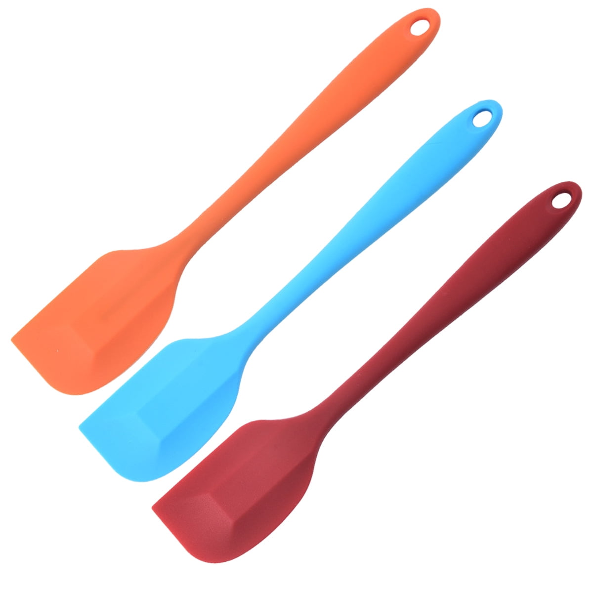 Laklulu Silicone Spatulas One Piece Design-Heat Resistant Small Rubber ...