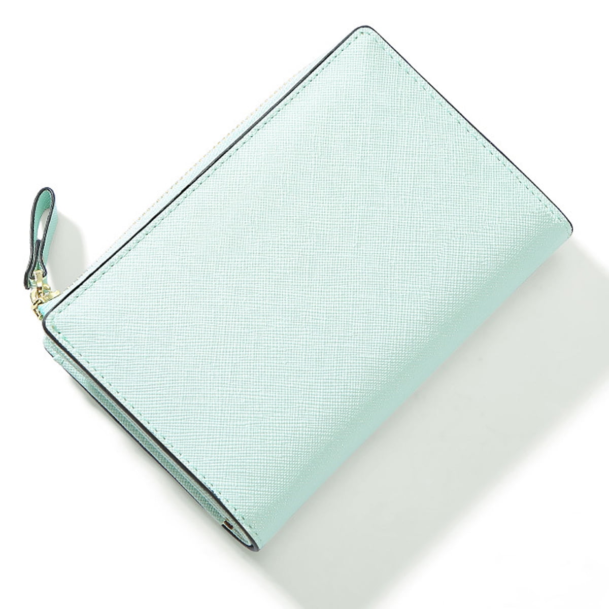 Laklulu Small Wallet Simple Bifold Wallet Zipper Pocket Cash Card ...