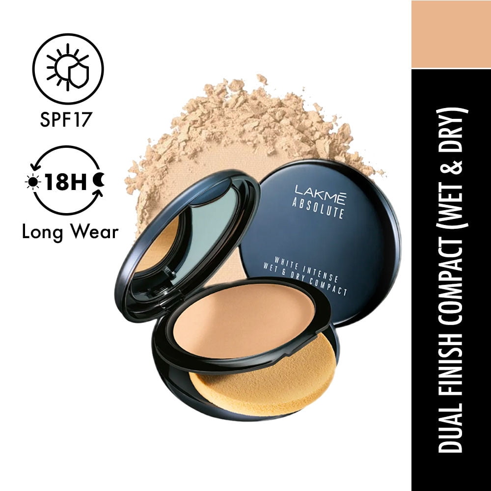 Lakme Absolute Wet & Dry Compact SPF25- (Golden Sand) - Walmart.com