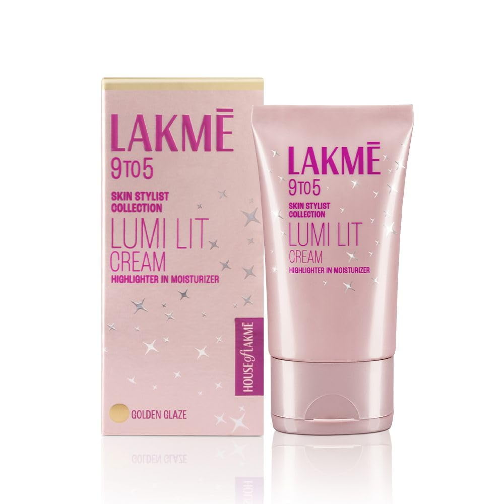 Lakme Lumi Lit Cream - Face Cream with Moisturizer + Highlighter ...
