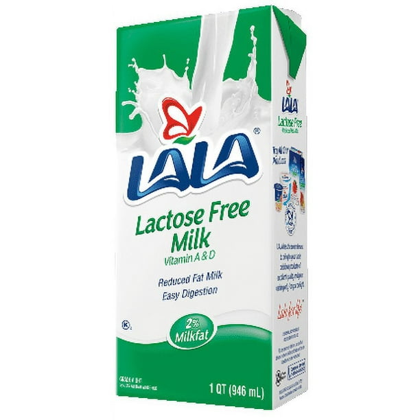 Lala Lactose Free 2% UHT Milk 32oz - Walmart Business Supplies