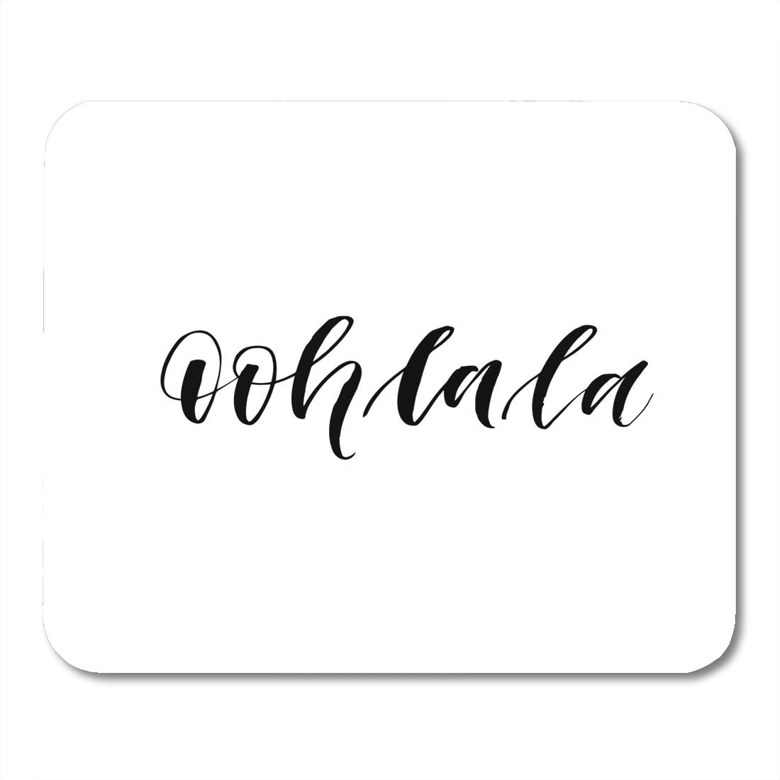 Lala Ooh La Ink Modern Brush Quote Cool Slang Abstract Alphabet ...