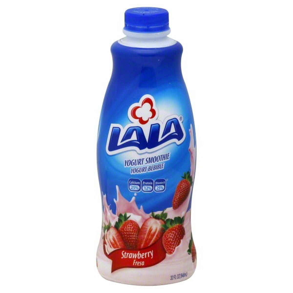 Lala: Strawberry Yogurt Smoothie Drink, 32 Oz. - Walmart Business Supplies