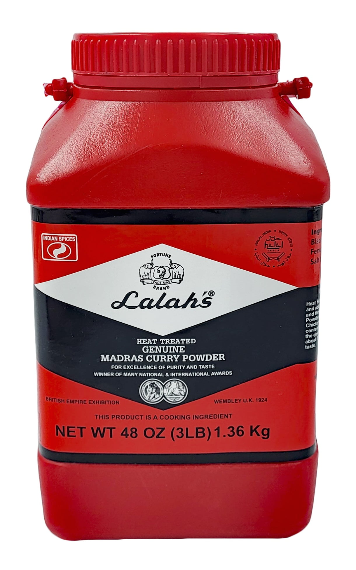 Lalah's Genuine Indian Madras Curry Powder Spice, 48 oz. - Walmart.com