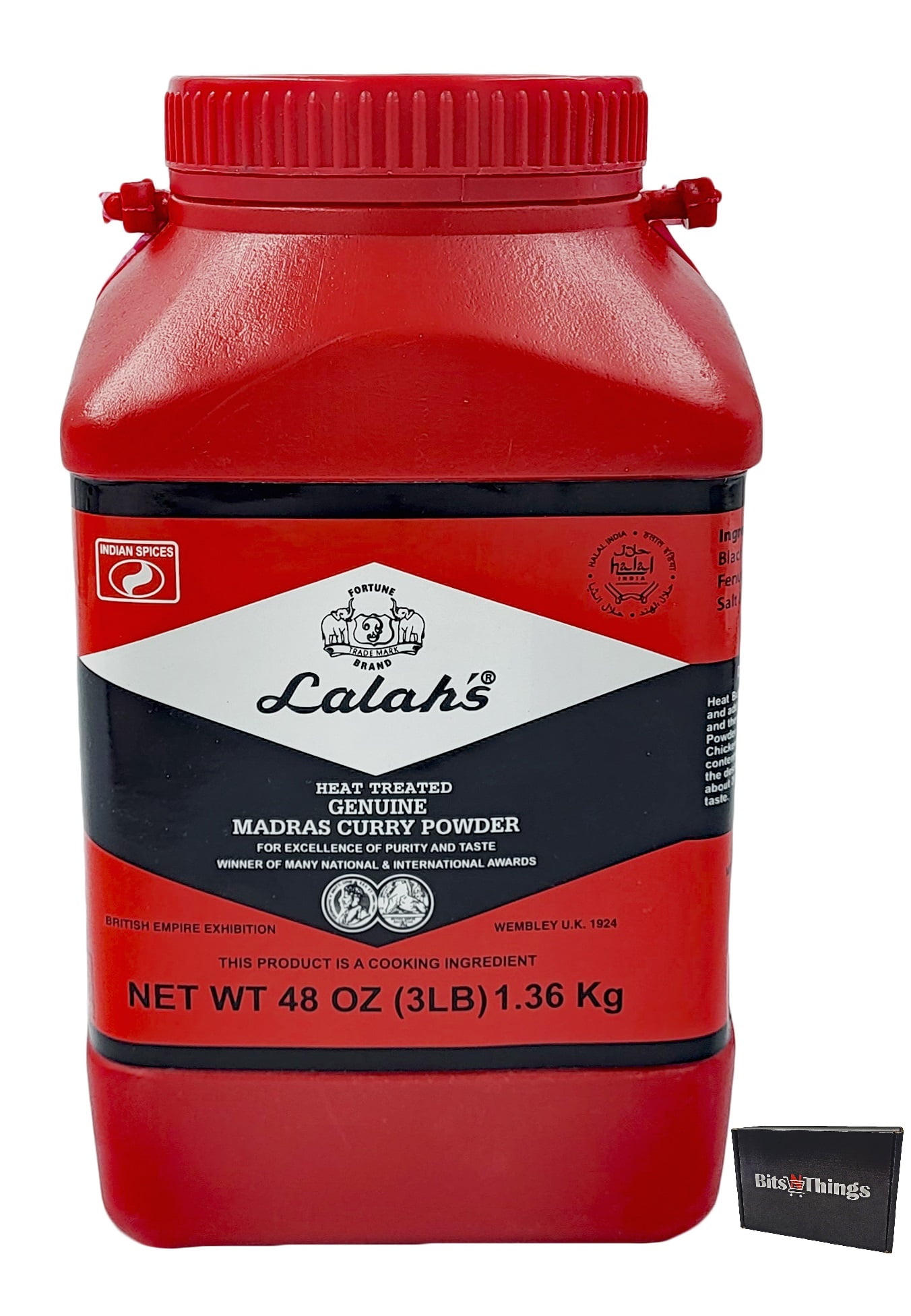 Lalah's Genuine Indian Madras Curry Powder Spice, 48 oz. - Walmart.com