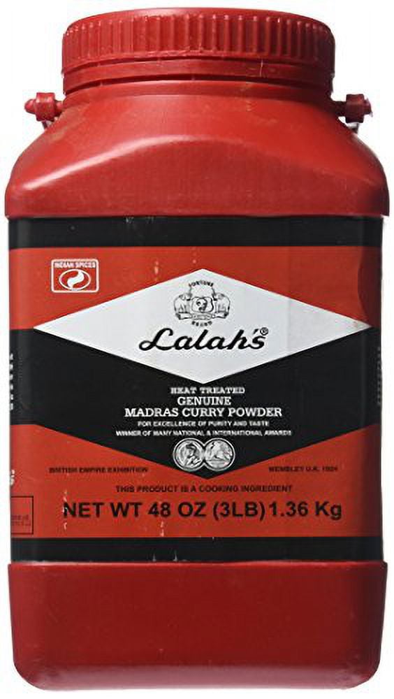 Lalah's Heated Indian Curry Powder 3 Lb Large - Walmart.com