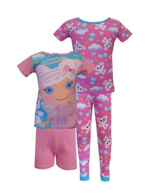 Girls' Fancy Nancy 2 Piece Pajama Sleep Set (Little Girl & Big Girl ...