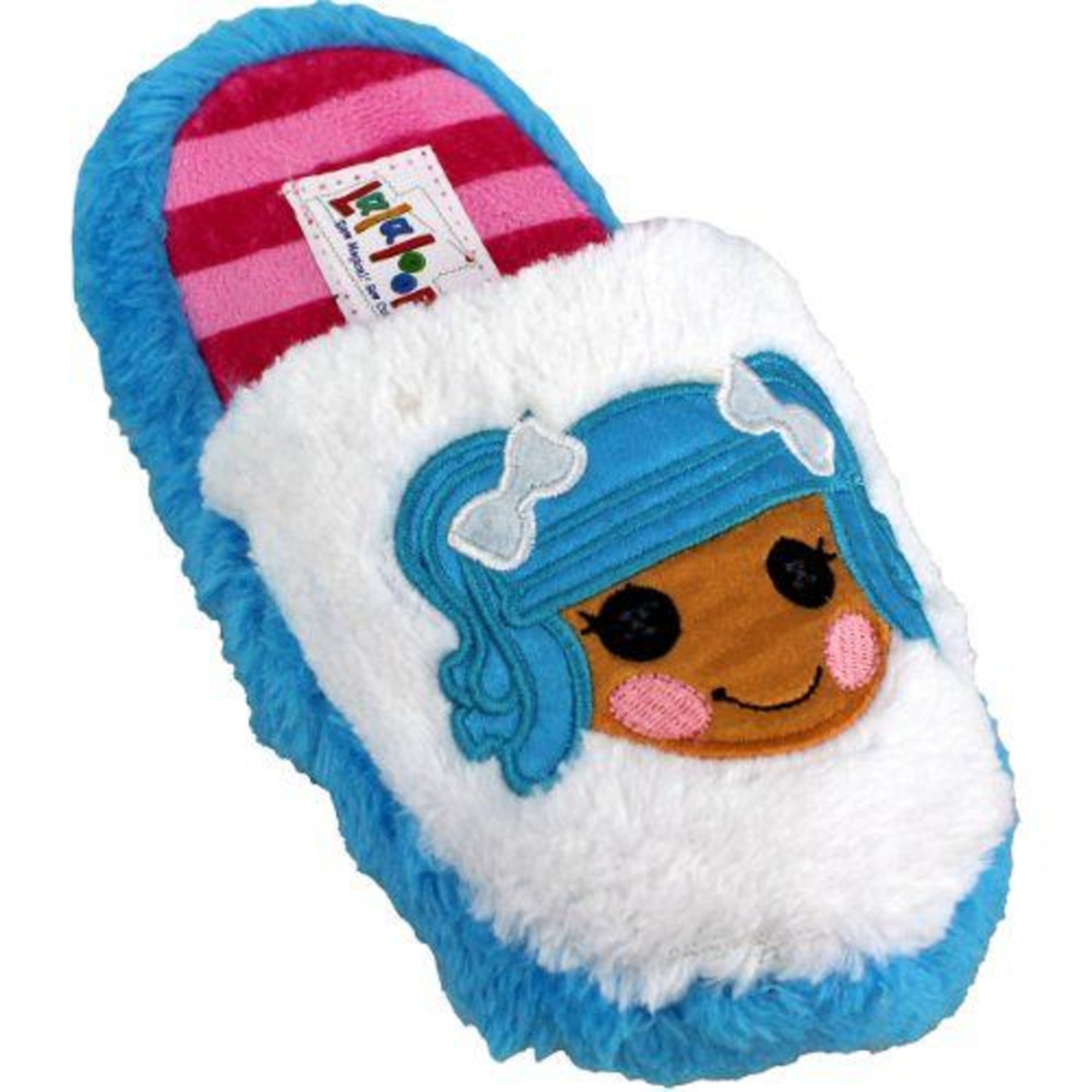 Lalaloopsy Girls Scuff Slippers LLSCUFF (11/12, White/Blue) - Walmart.com
