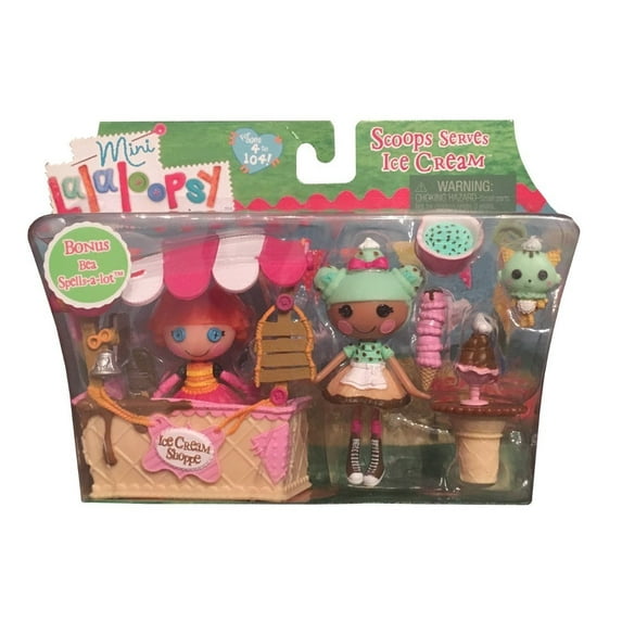 Lalaloopsy Mini Scoops Serves Ice Cream Playset - Walmart.com