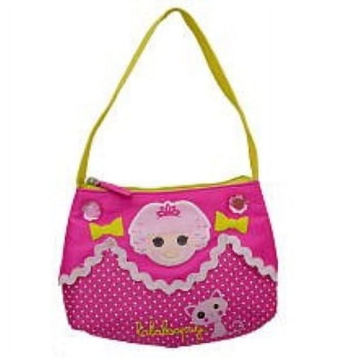 Lalaloopsy Skirt Bag - Pink Polka Dot Handbag Purse - Walmart.com